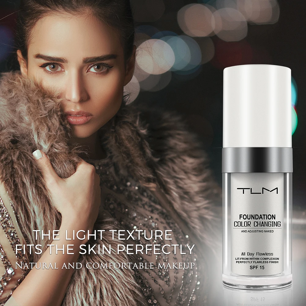 TLM Private Label Liquid Base Makeup - Natural SPF