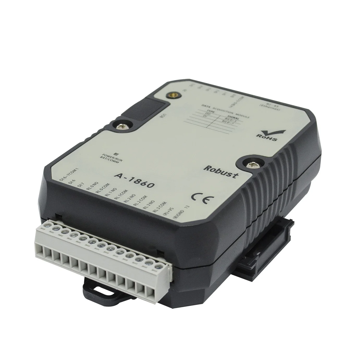 Modbus TCP IO Module with Ethernet Port Power Relay Output