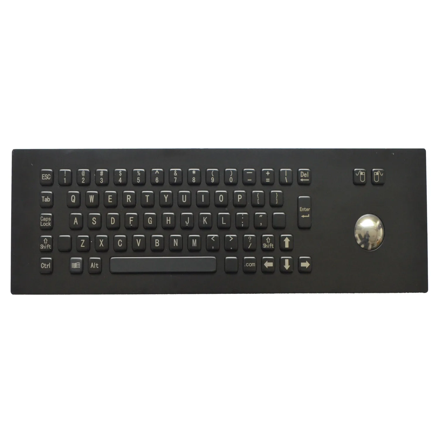 Factory Service Ip65 Industrial Metal Mechanical Mounted Kiosk Keyboard ...