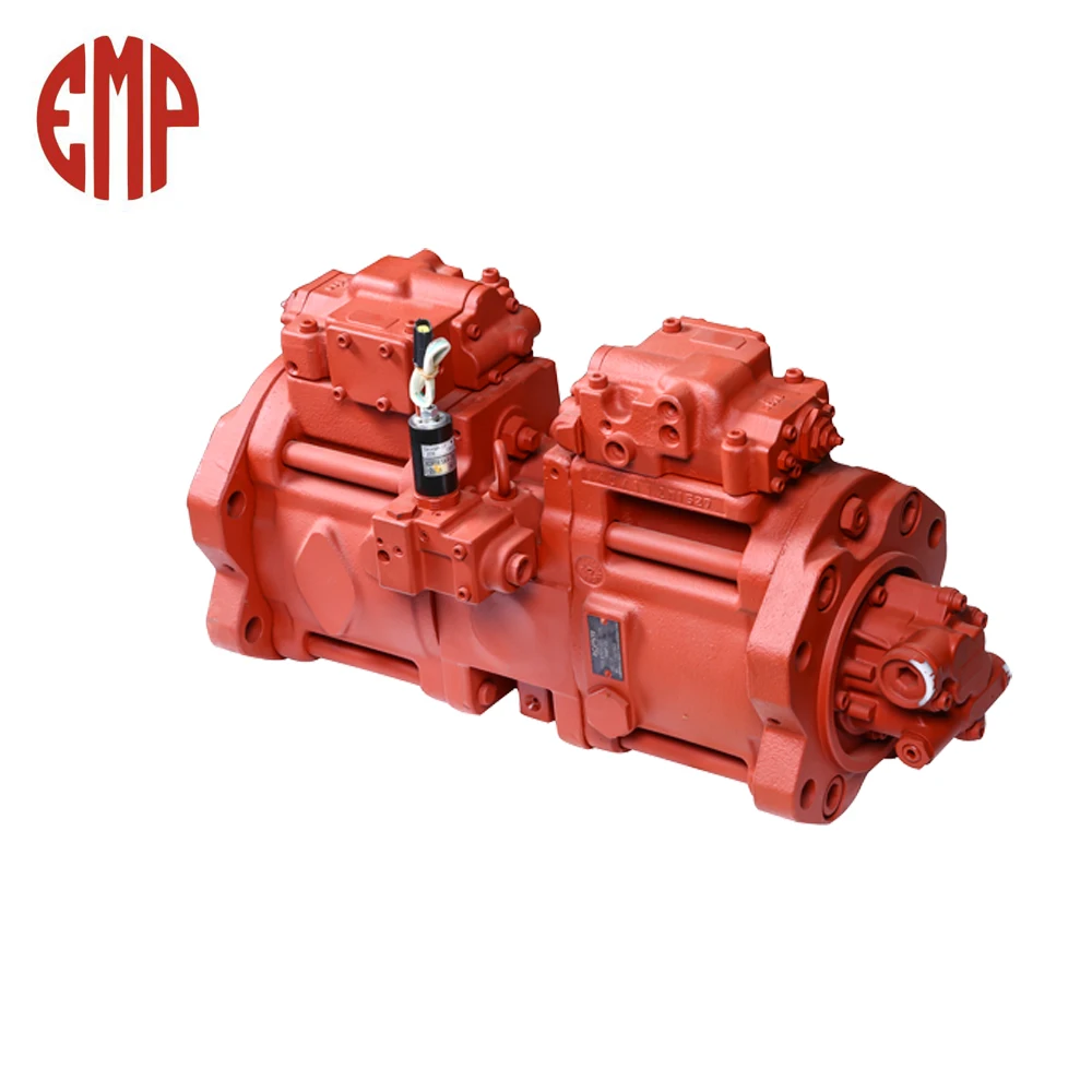 Kawasaki K3v Series Hydraulic Parts Excavator Main Pump Piston Pump ...