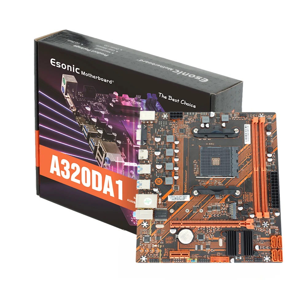 Am4 A320 Desktop Motherboard With M.2 Am4 Socket 1331 Ddr4 Dimm Esonic ...