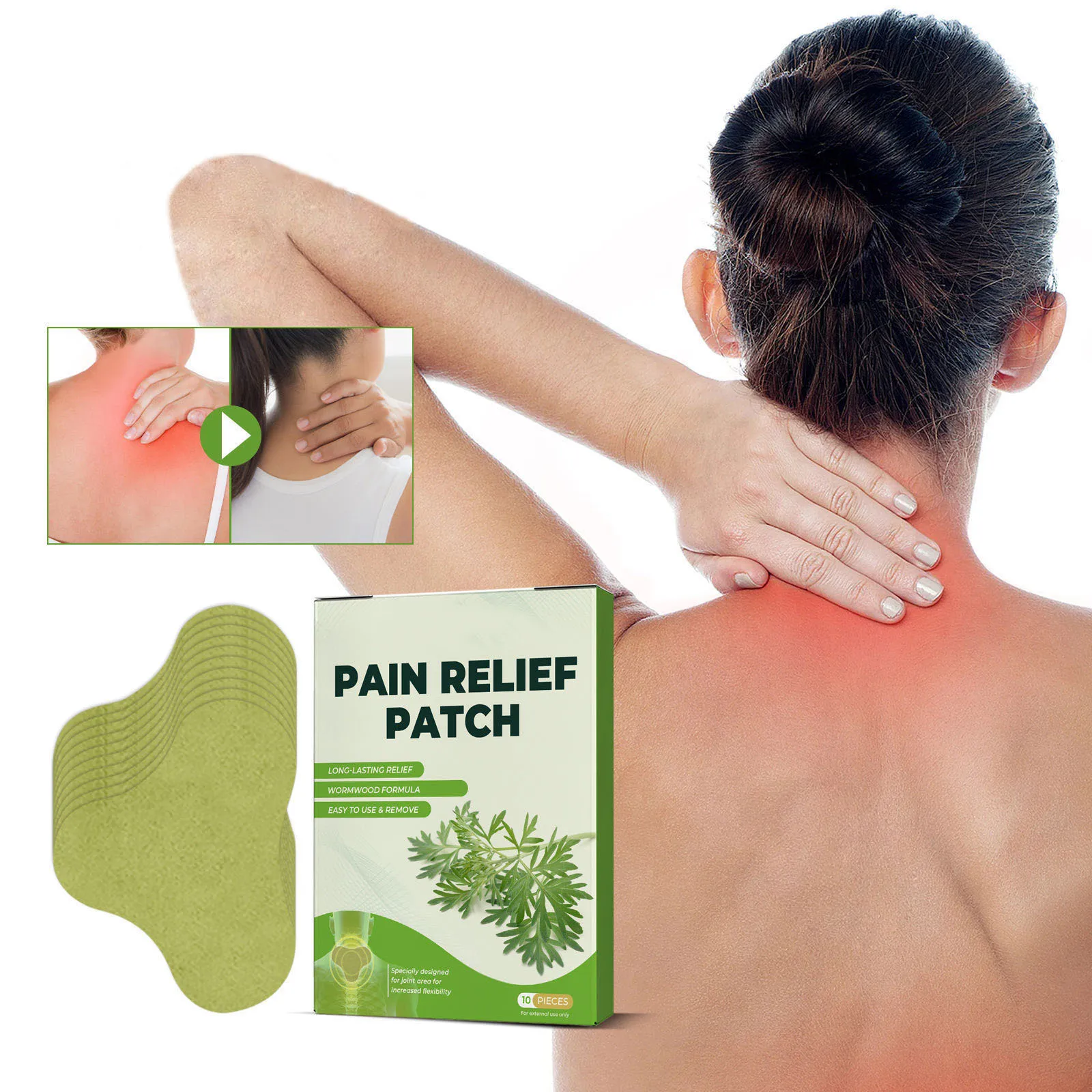 Factory Price Neck Pain Relief Patches Relieve Pain And Strengthen ...