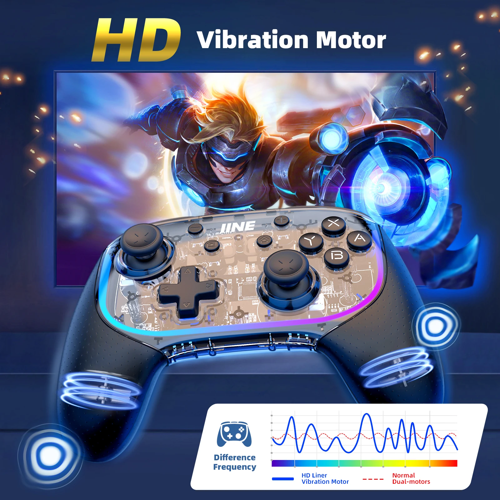 Mechanical Joystick Alps Analog Stick Multi-mode Iine Phantom Elite Pro ...