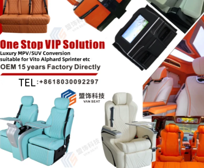 VST Luxury Interior SUV Modified Luxury VIP Car Rear Seat