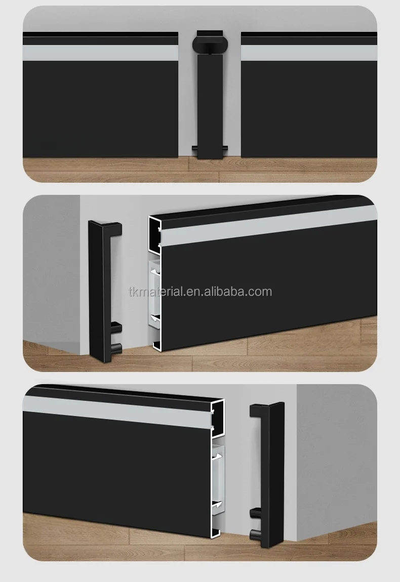 Customizable LED Profile Skirting Boards for Hotels & Homes