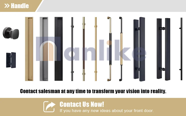 Anlike European Design Luxury Modern Pivot Front Door Aluminum Pivot ...