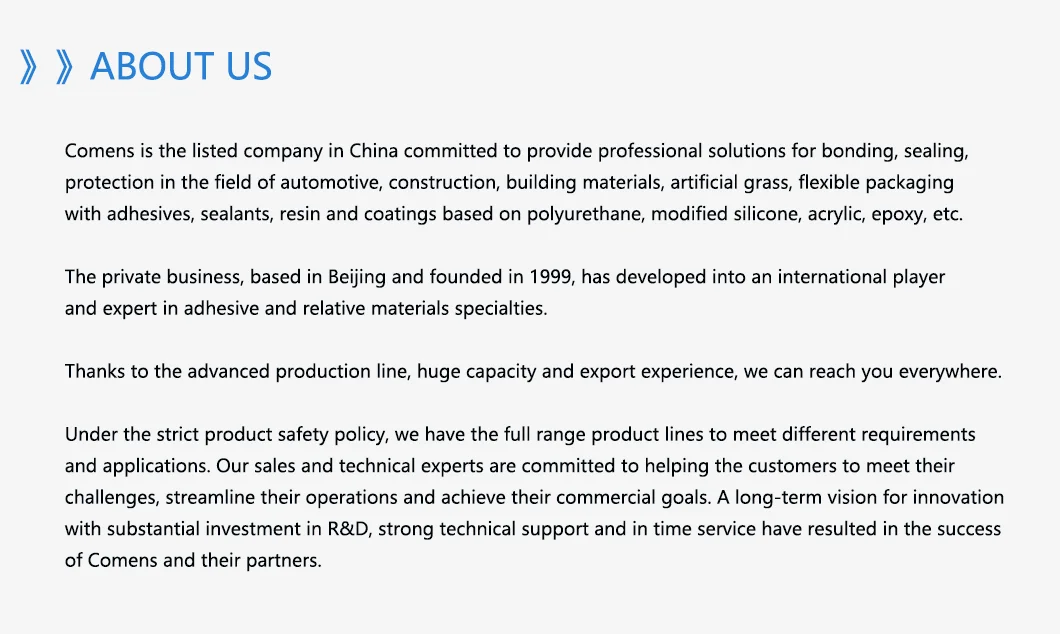 Flexibond 8265/8201 Polyurethane Adhesive for Synthetic Turf