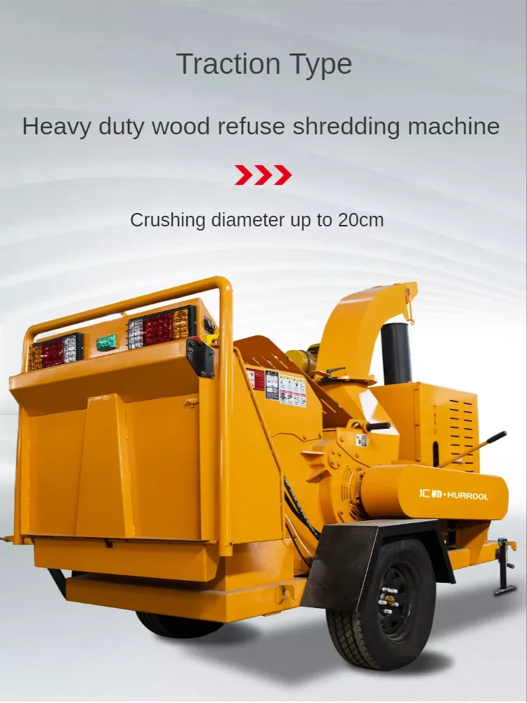 Industrial Wood Sawdust Making Chipper Machine /mobile Wood Crusher ...