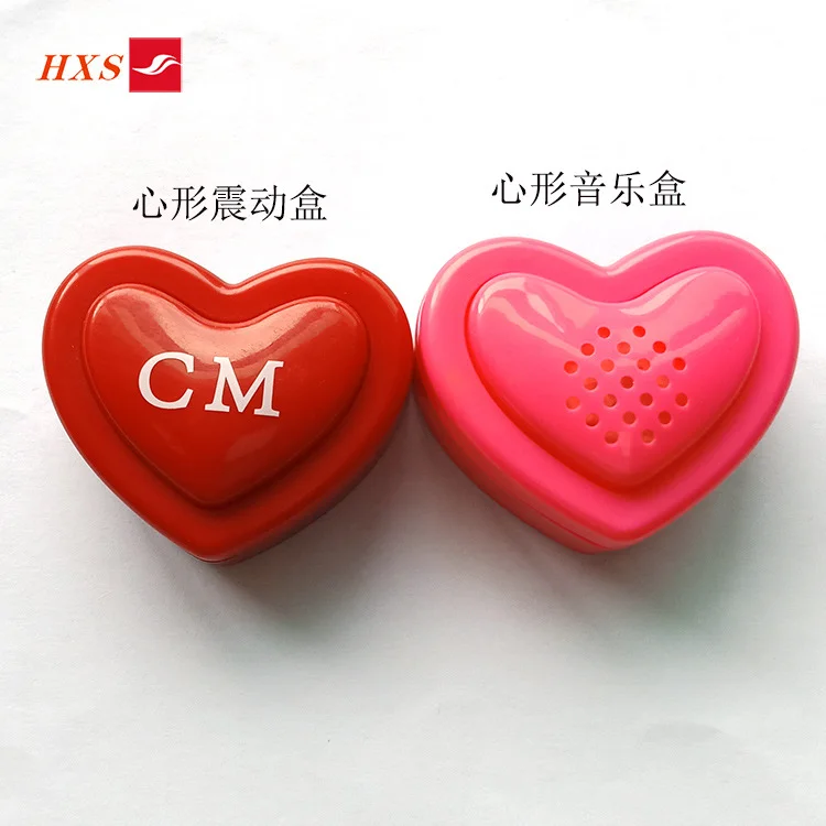 Factory Heart Shape Push Button Heartbeat Vibrate Module Plush Toy ...