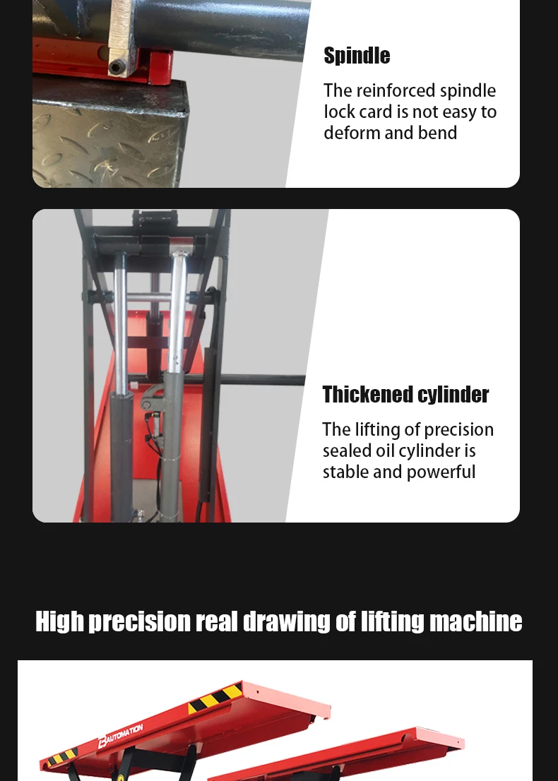 4000kg Auto Car Hoist China Factory Hydraulic Scissor Lifter With Ce ...