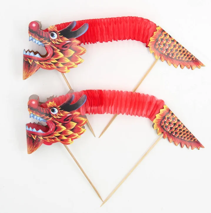 Chinese Traditional Dragon Paper Toys Genuine For Sale Magic Flower Toy ...