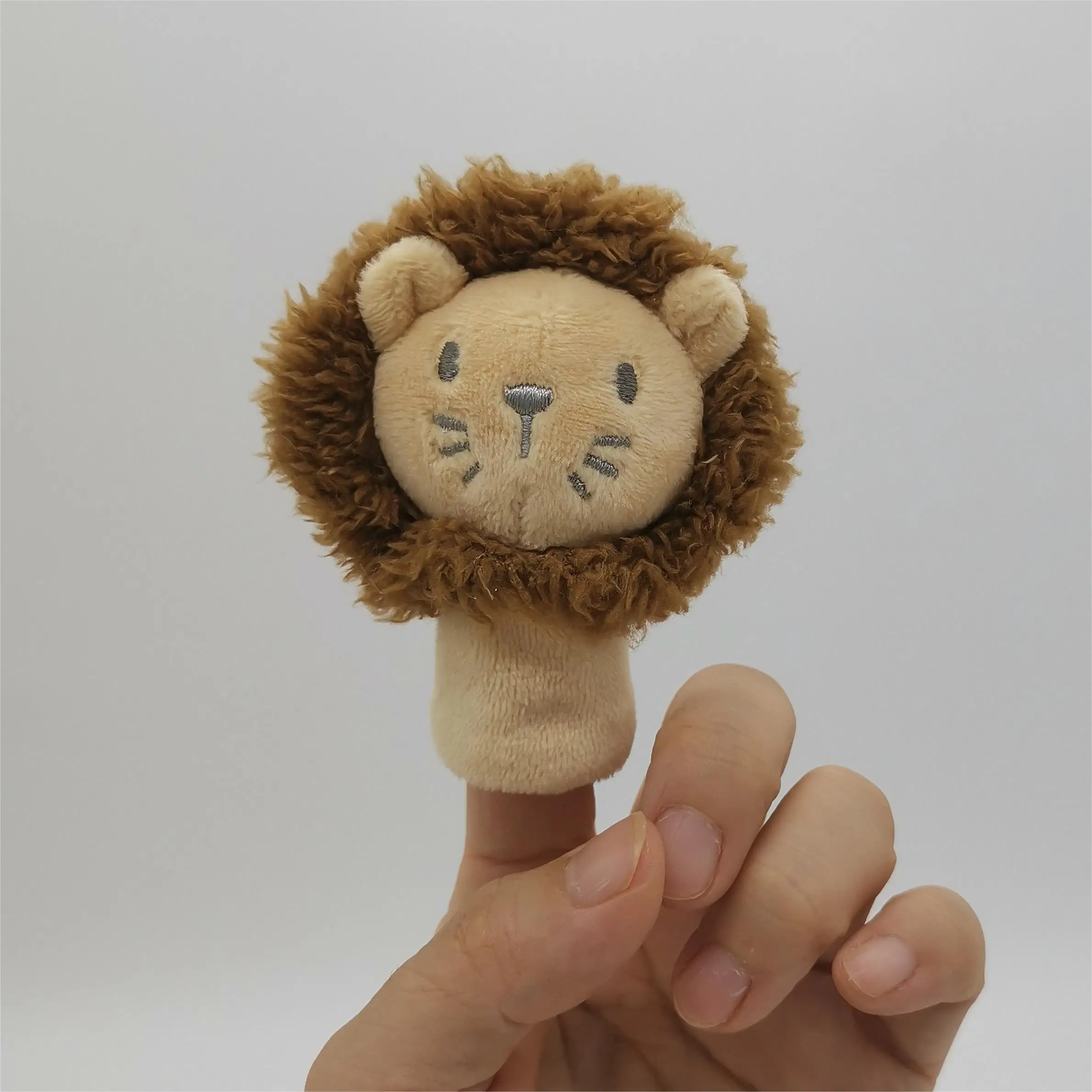 Oem/odm Christmas High Quality Stuffed Wholesa Plush Animal Finger ...