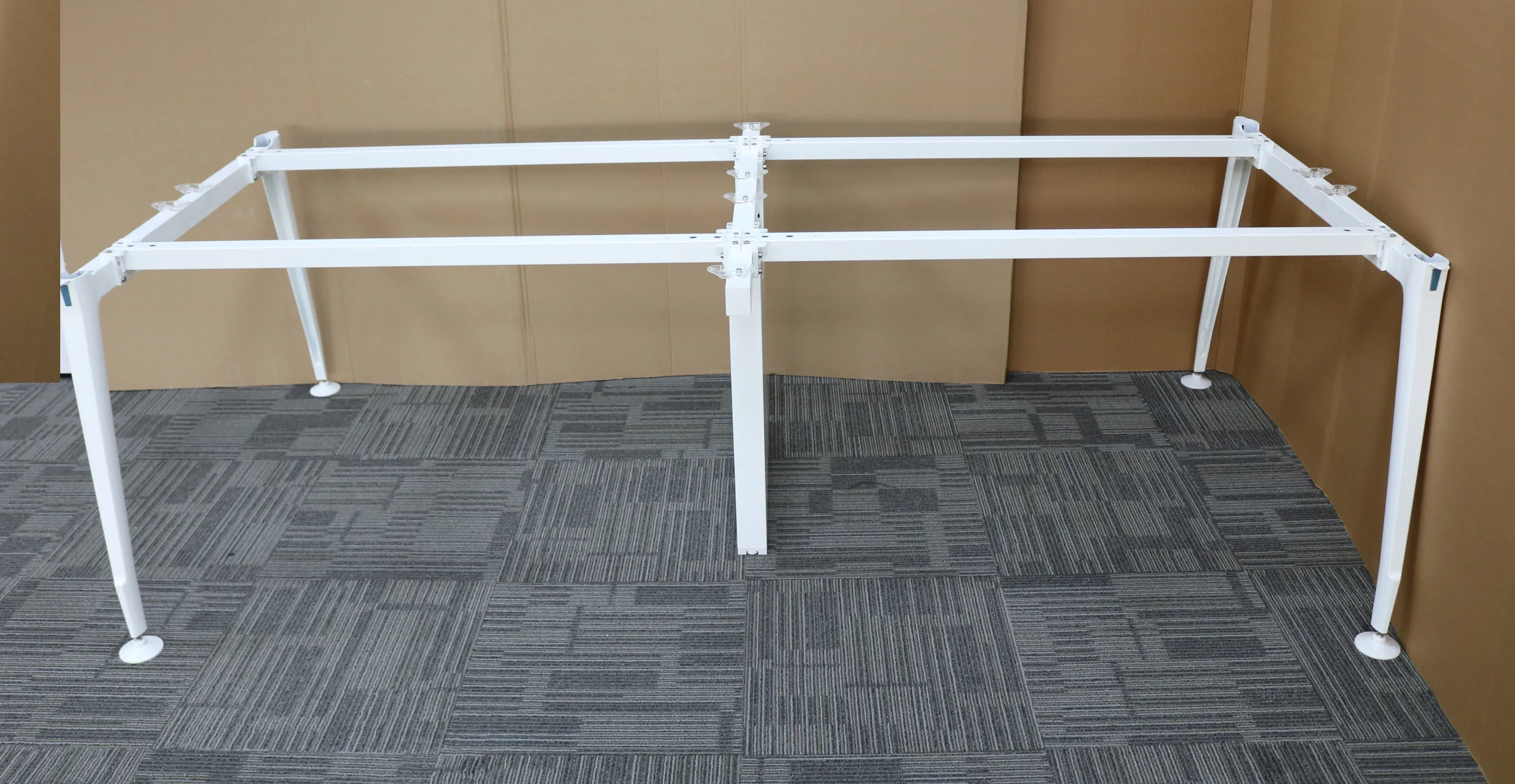 China Style Furniture Office Desk Frame Desk Leg 4 Person Office ...