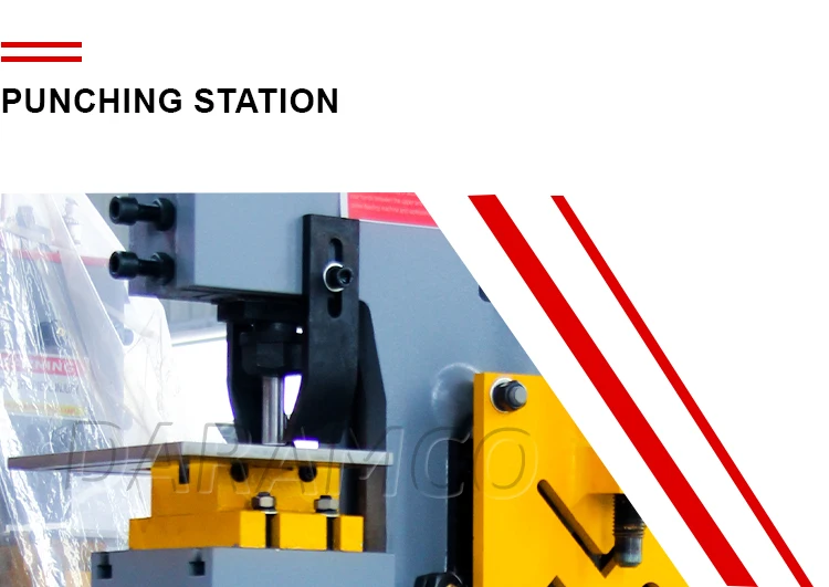 Daramco New Style Q35Y-12 Hydraulic Ironworker Combined Iron Worker ...