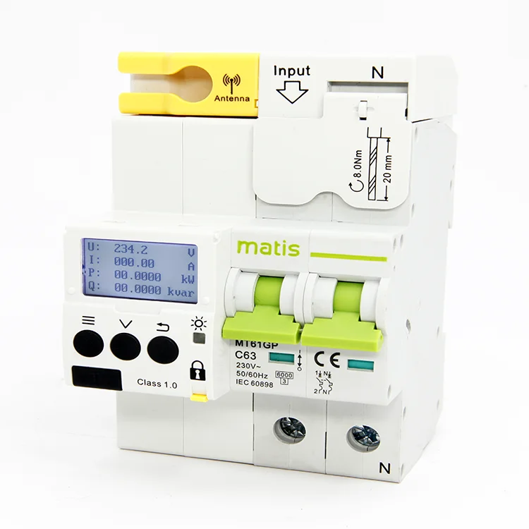 Smart Meter Magnet Mt61gp Prepaid Electric Power Kwh Remote Control ...