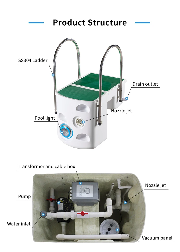 Guangzhou Swimming Pool Wave Machine with Filtration Equipment