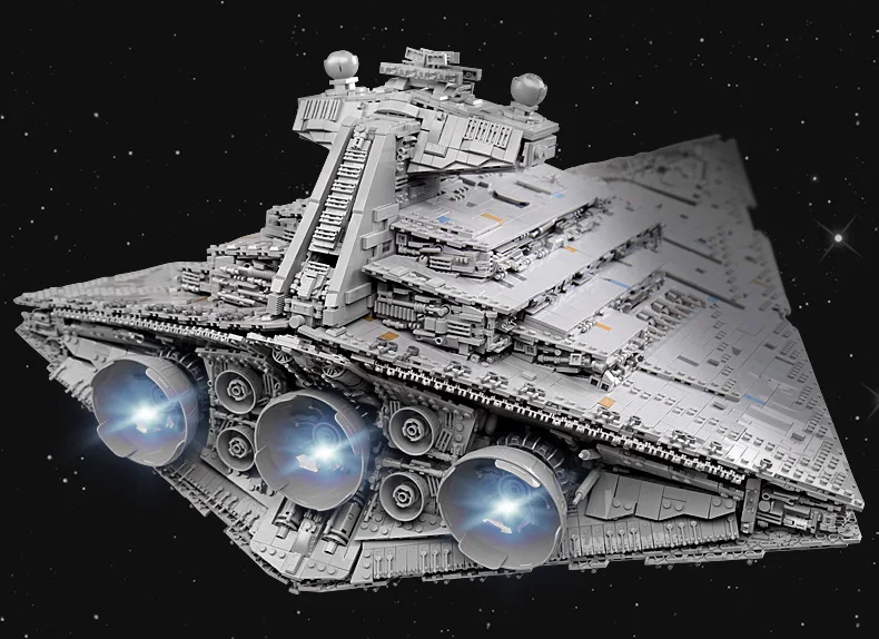 Imperial Star Destroyer Monarch Ucs Fighters Super Star Movie Model ...