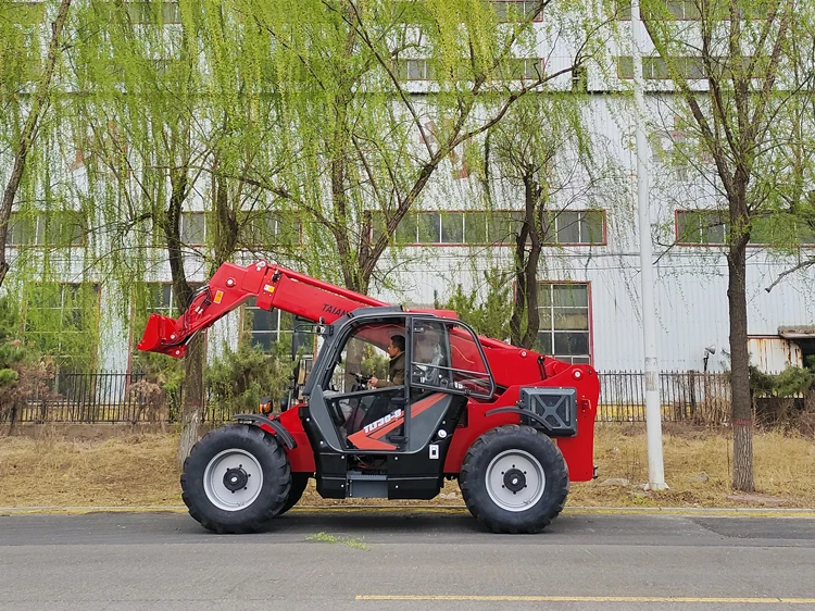 Telescopic Handler Loader Forklift 3 Ton 4 Wheel Drive New Design ...