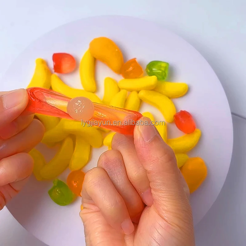 Healthy Fruit Candy - Factory OEM Peeled Fudge Lychee Grape