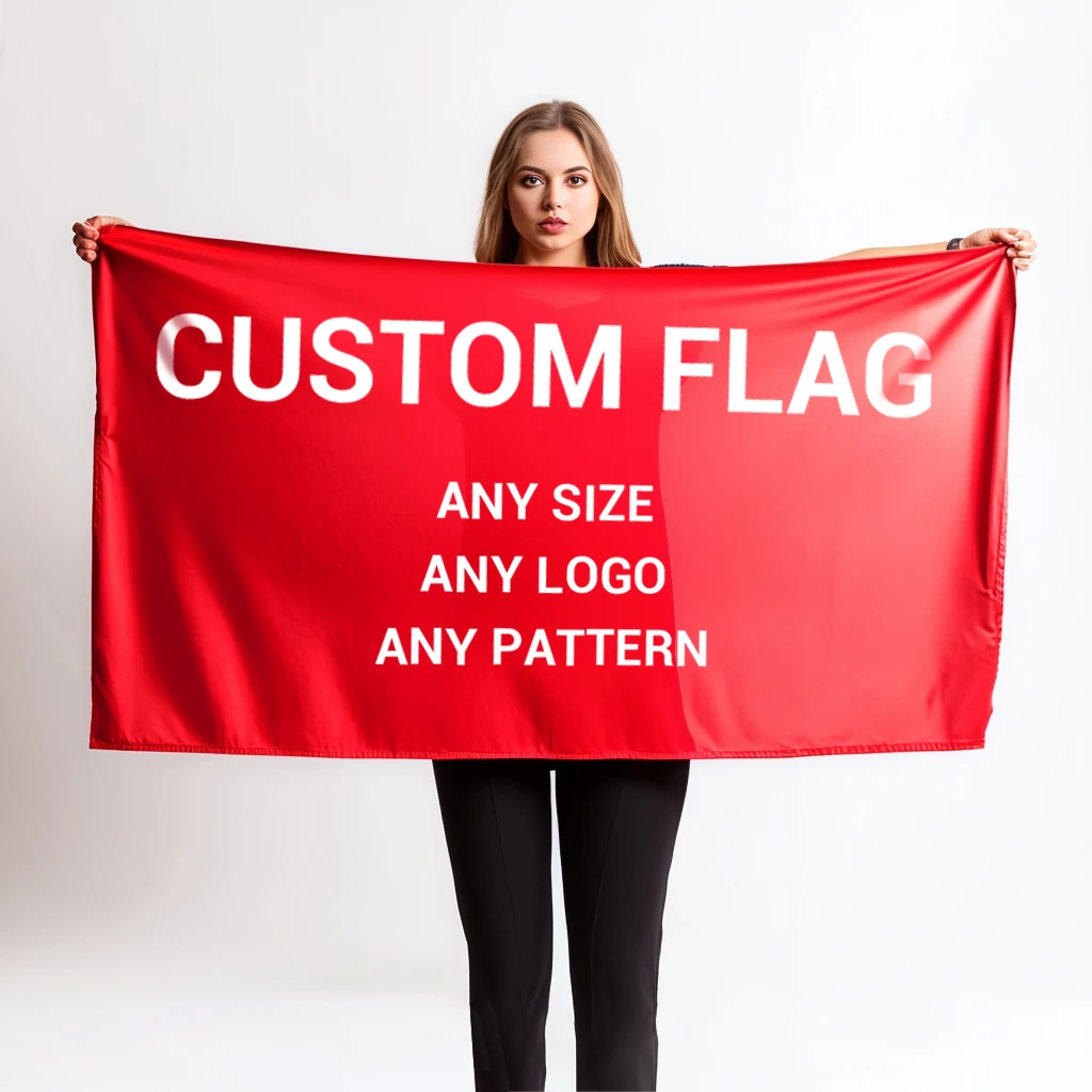 Gahumi Hot Selling Product 90*150cm Custom Double Sided Flags Custom Promotion Election Flag ...