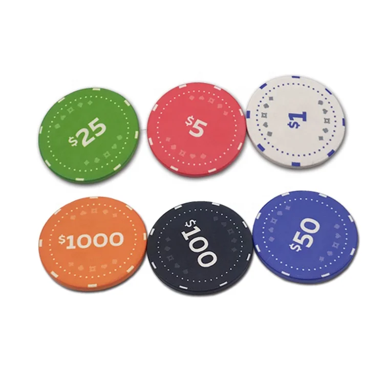 Wholesale Customized Ceramic Poker Chips from China Factory