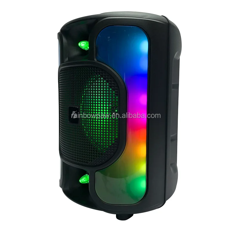 KTS Speaker Wireless Party Portable - 8 Inch Outdoor Karaoke