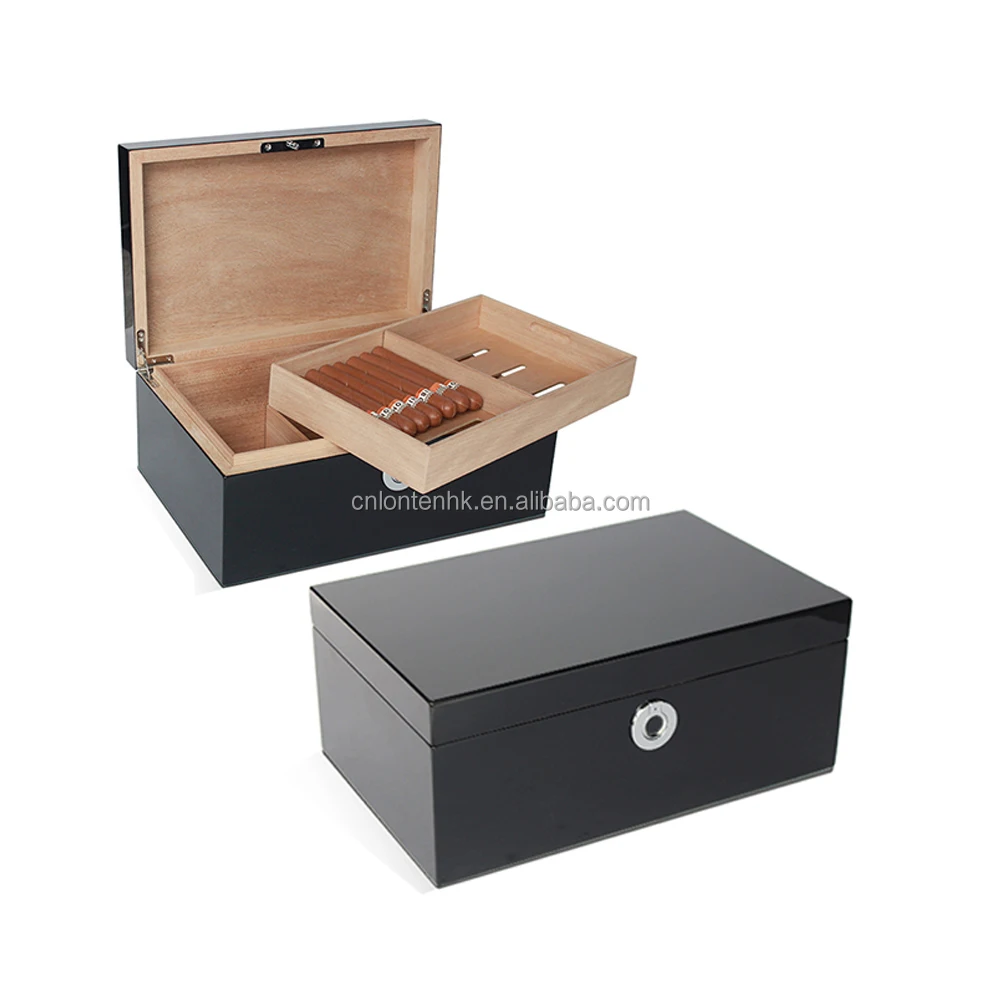 Factory Price Luxury Wooden Cigars Box Storage Humidors Humidor Cigar ...