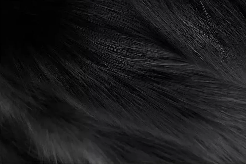 Finland Imported Saga fox Fur Ragged Hair Coat Fashion Cardigan Fur ...