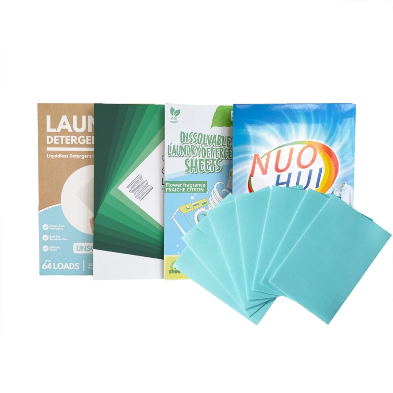 Dissolvable Biodegradable Toilet Bowl Cleaning Sheets