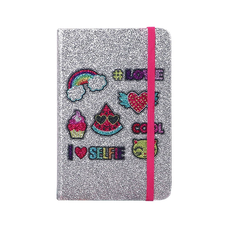 Custom Korean Glitter Sequin Notebook A5 & A6 | Oem | Wholesale