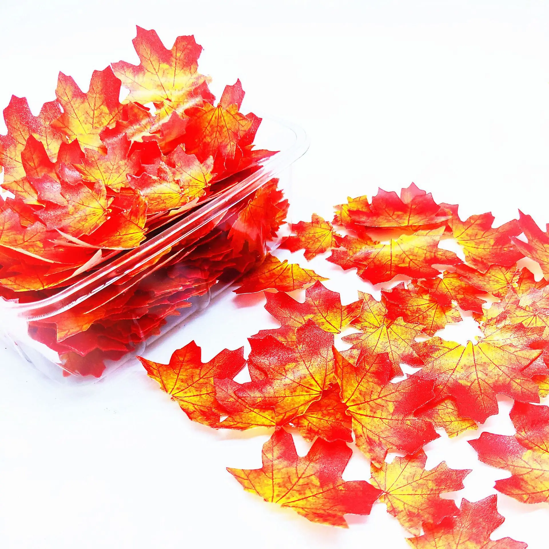 Wafer Paper Maple Leaf Edible Maple Leaf Cake Cold Dish Decoration wafer-paper-maple-leaf-edible-maple-leaf-cake-cold-dish-decoration