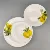 2020 Latest Lemon Design 12pcs Ceramic Porcelain Dinner Dinnerware Sets ...