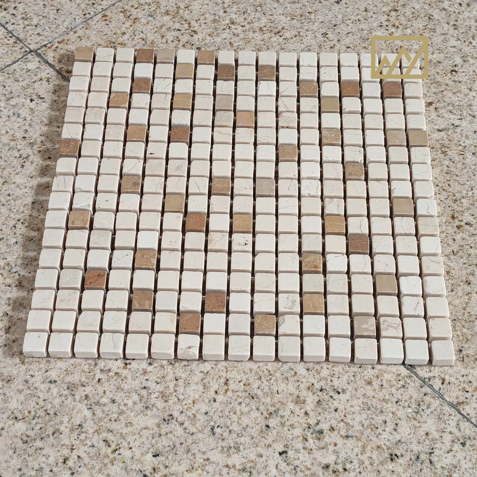 Kings-wing Mosaic Tile For Room Decorate Antiantique Surface Crema ...