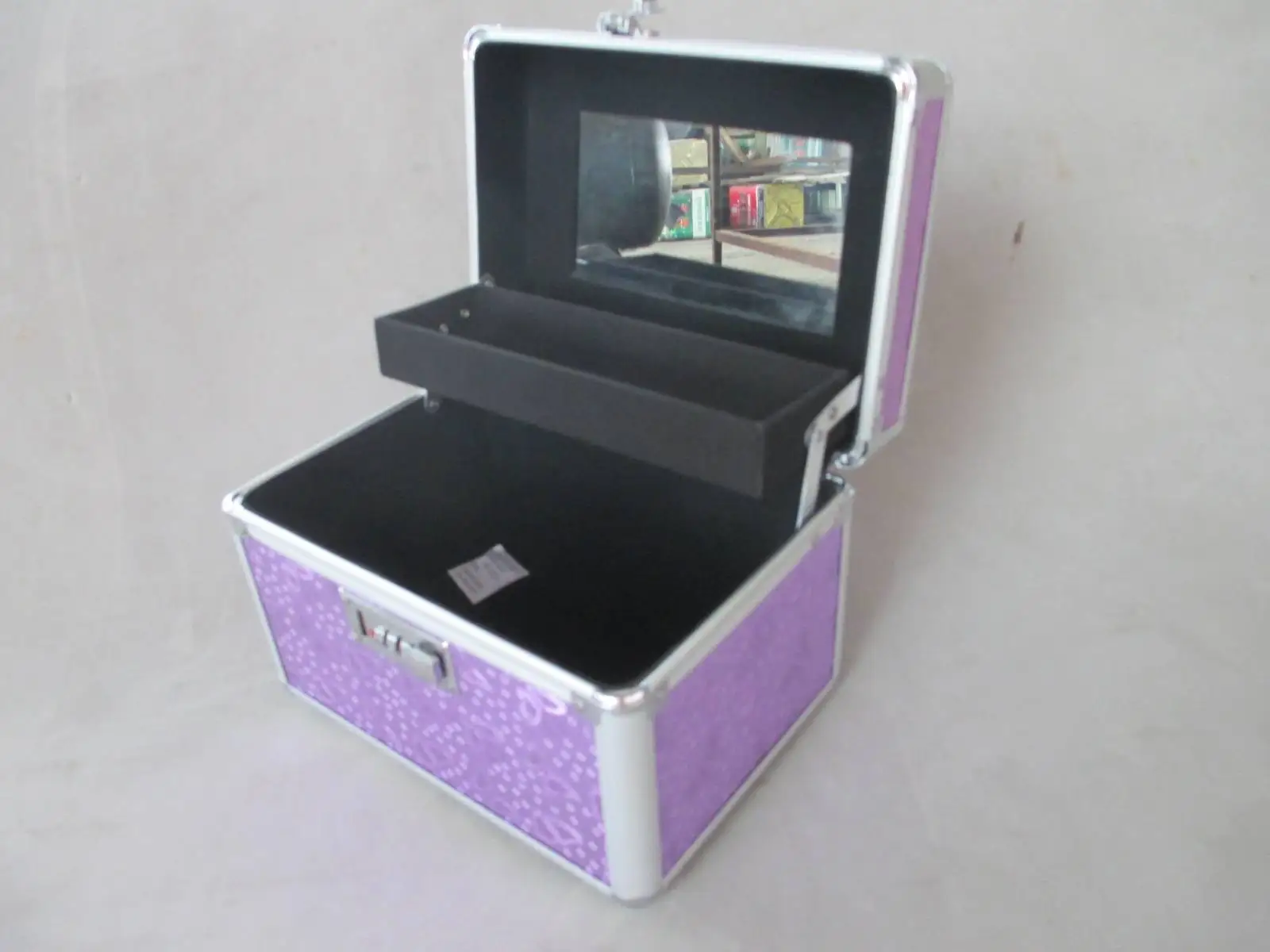 4 Colors Aluminum Vanity Case - Perfect for Makeup Storage