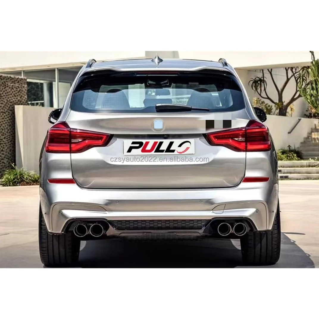 Body Kit Include Front Bumper Assembly Rear Lip Exhaust Pipe And Side ...