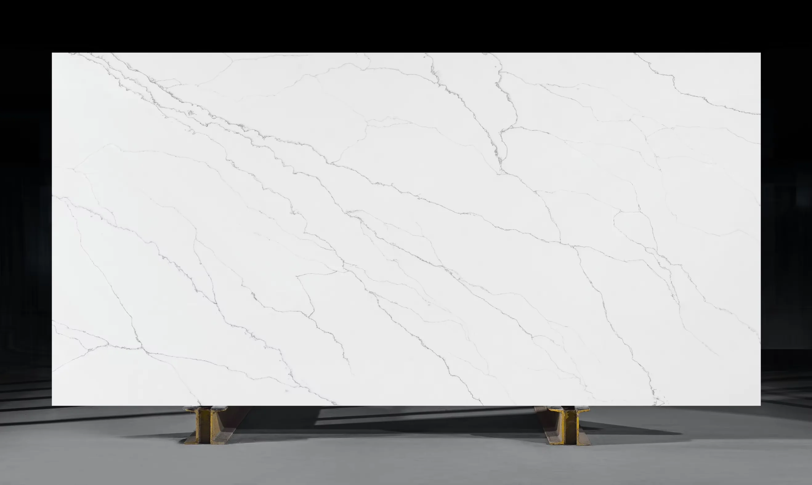 Calacatta Series Prefab Kitchen Island Artificial Engineered Cut Size ...