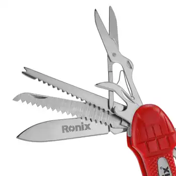 Ronix Rh-1192 Multitool Knife 14-in-1 Multitools Folding Knife Multipurpose Outdoor Survival ...