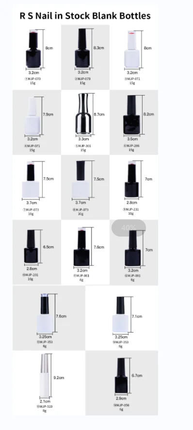 Rs Nails Polish 13 Colors Beauty Manicure Uv Gel Advanced High Quality ...