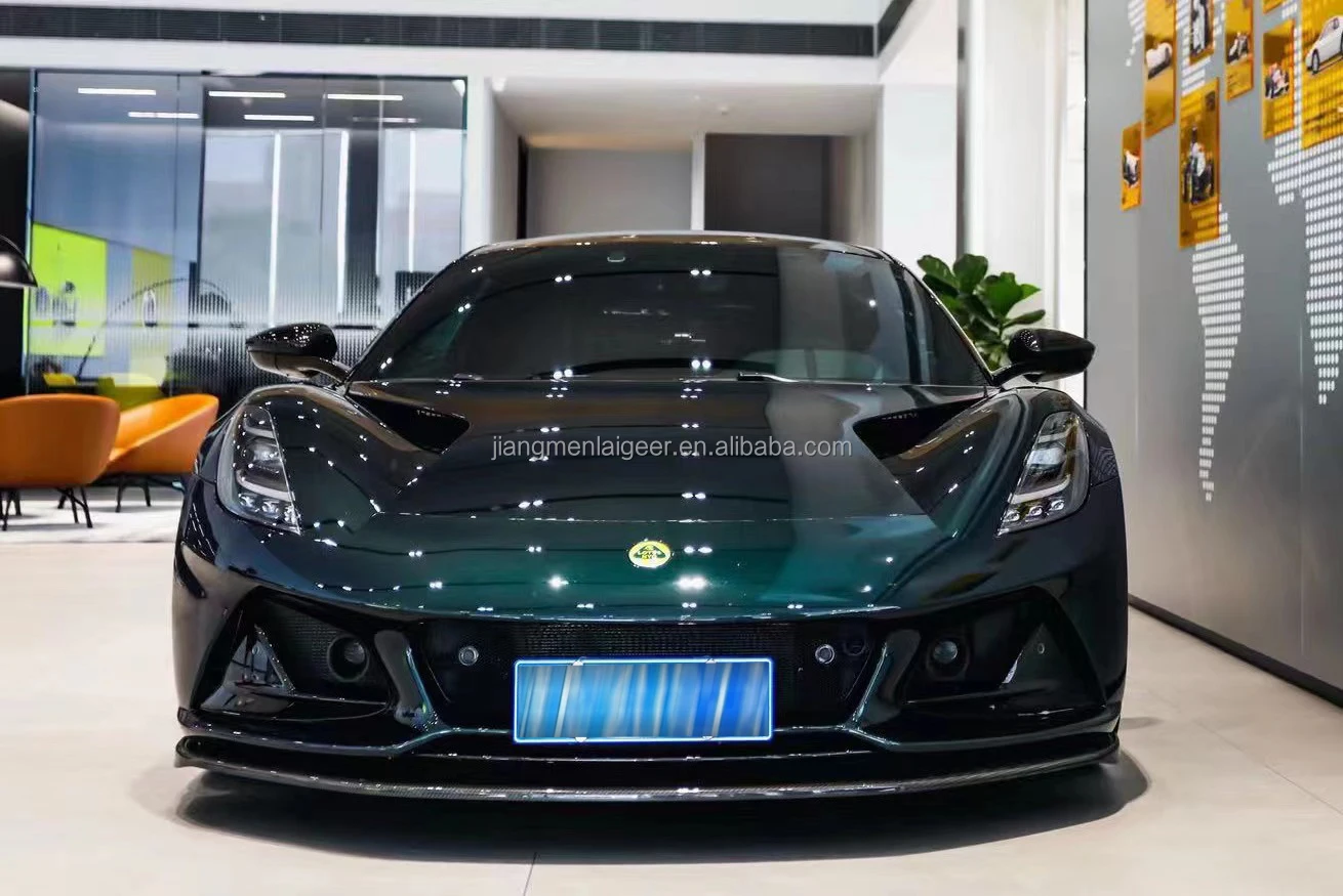Lotus Emira GT4 Body Kit - Front Lip Dry Carbon Spoiler