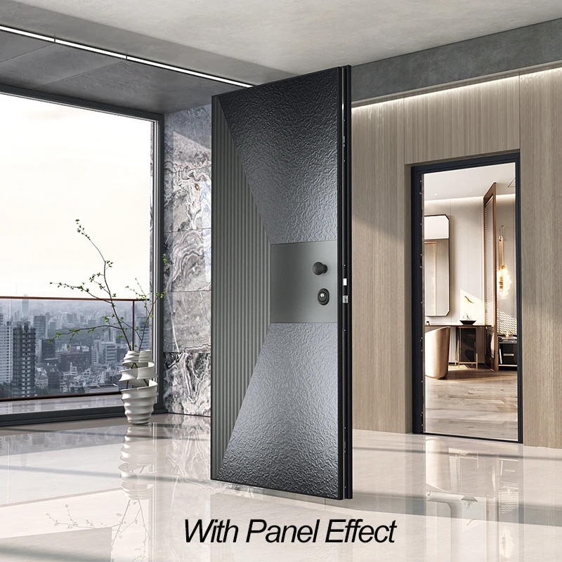 Luxury Italian Style Anti Theft Heat Insulation Security Door Residential Exterior Bridge-Cut ...