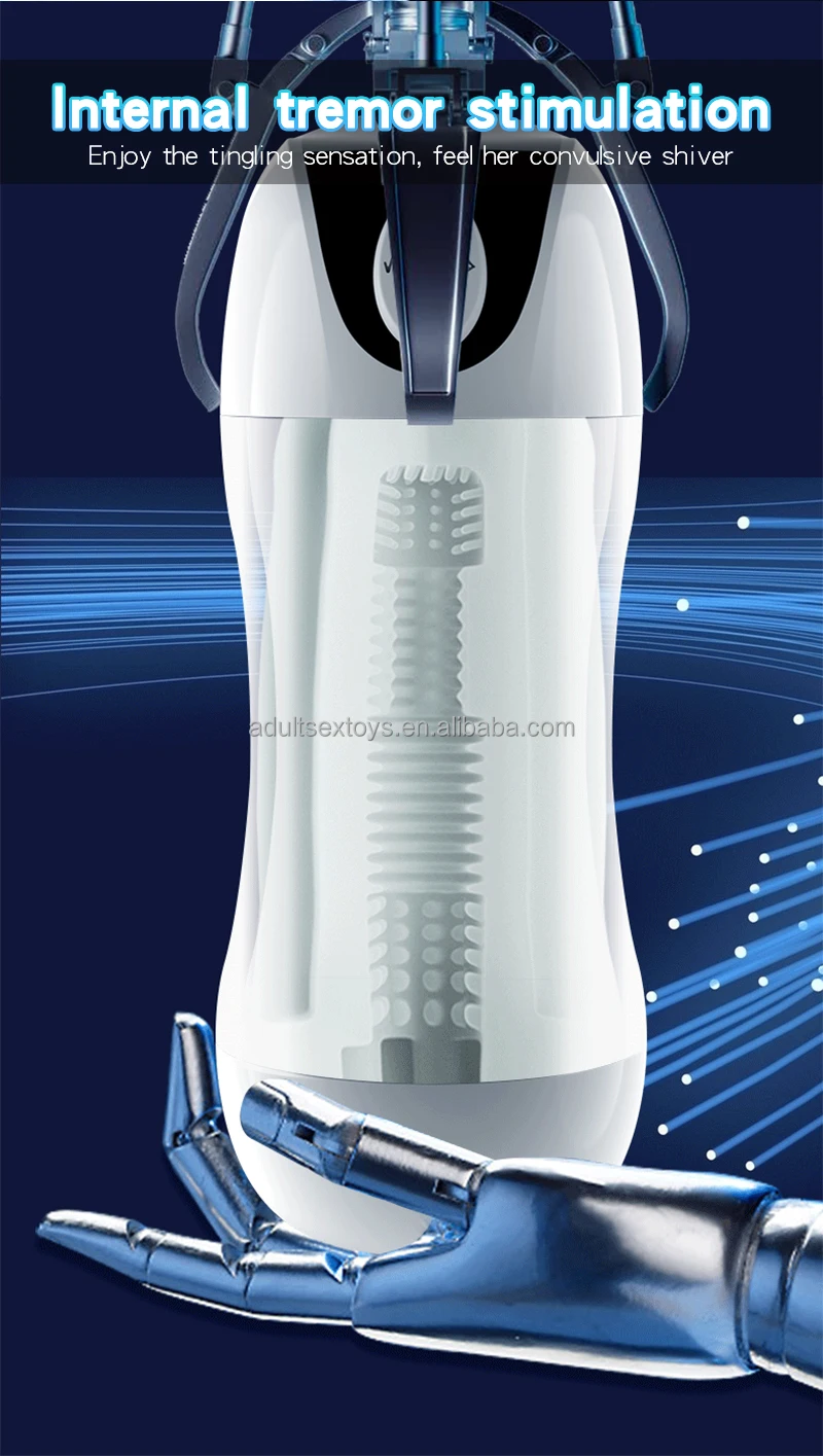 Electric Male Stroker - Automatic Sucking Masturbator with 10 Vibration ...