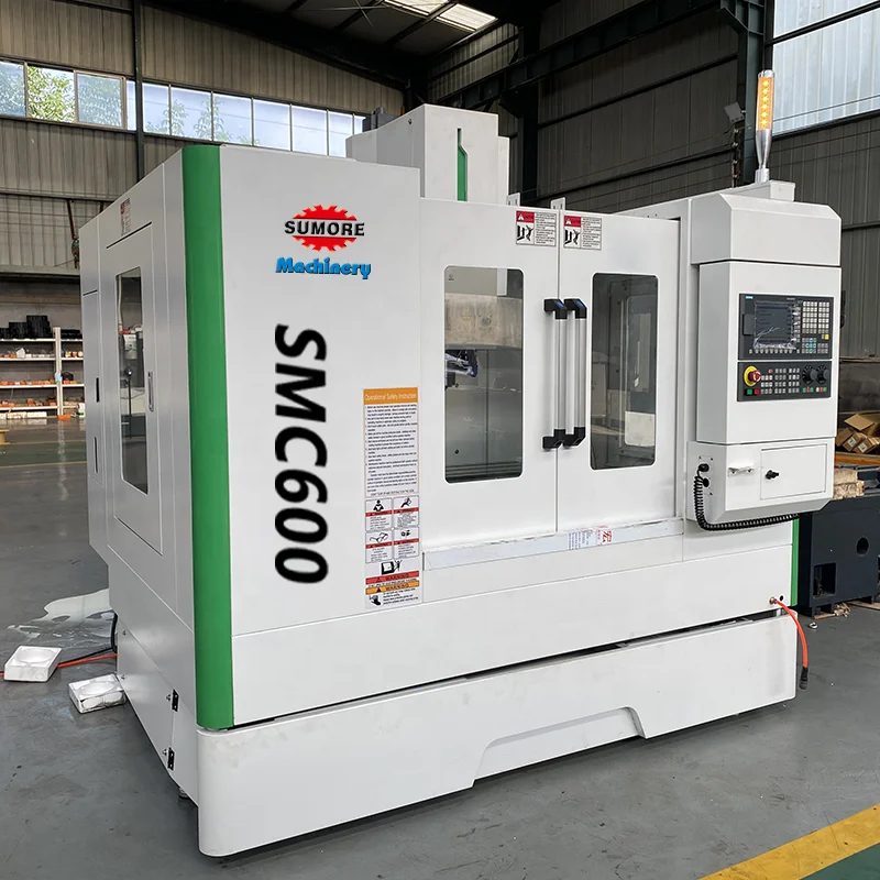 SMC600 CNC Metal Milling Machine - 3, 4, 5 Axes VMC