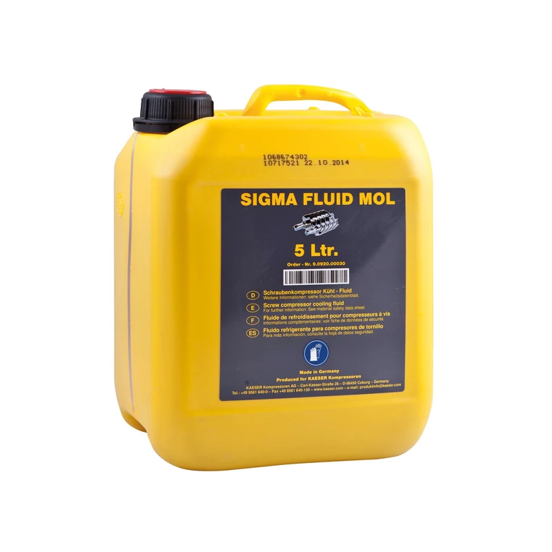 Kaeser Sigma Fluid mineral-based oil for screw compressors, 5-liter ...