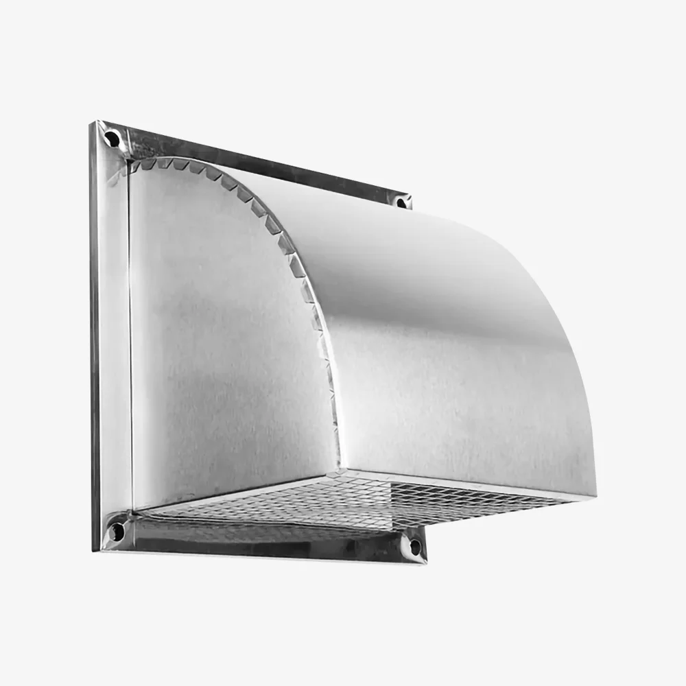 304 Stainless Steel Quadrate Air Vent Cowl Cover for Waterproof ...