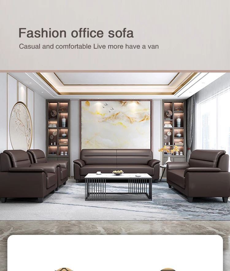 High Quality Modern Sofa Office Room Furniture Leather Executive Office ...