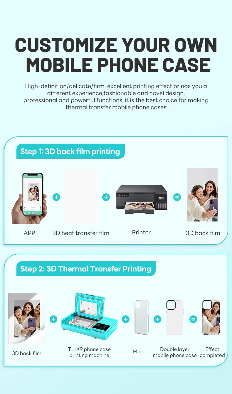 Tuoli Tl-x9 3d Sublimation Vacuum Machine Heat Transfer Printing ...