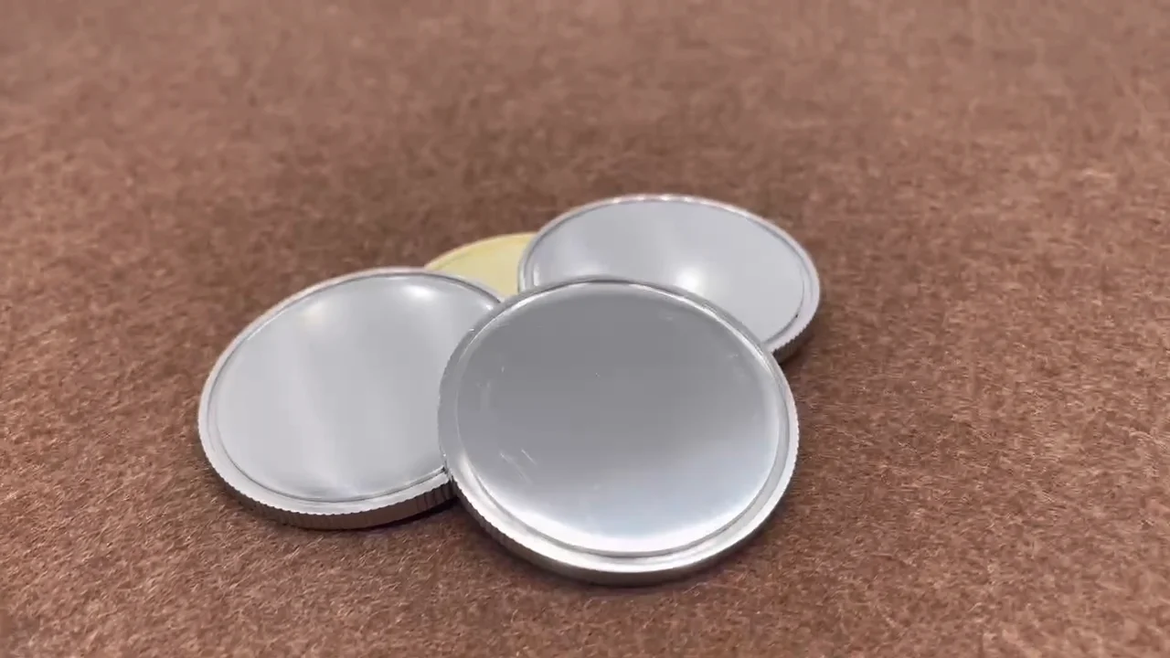Laser Engraving Brass Challenge Coins Blank Metal Crafts Empty Coins ...