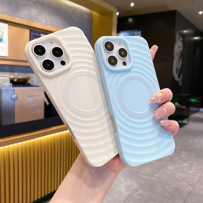 Color Ring iPhone 16 Case Cute Pastel Luxury Liquid Silicone Cover for ...