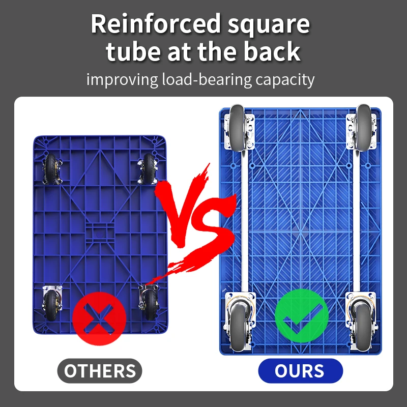 90x60cm Heavy Duty Trolleys - Durable & Easy to Move
