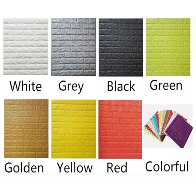 3d Brick Wallpaper Faux Foam Brick Wall Panels Peel And Stick ...